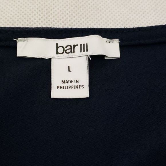 Bar III | Tops | Bar Iii Size Large Tank Blue | Poshmark